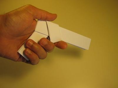 Paper Origami Gun : 4 Steps - Instructables