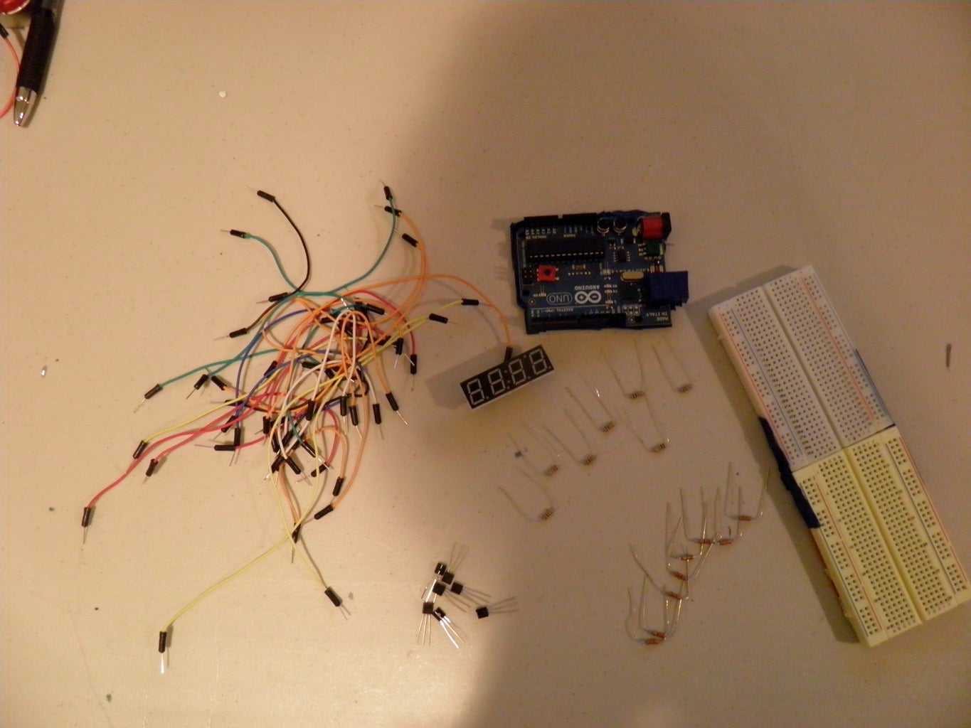 Timeduino 7 Segment Arduino Clock No Shift Registers Needed 14