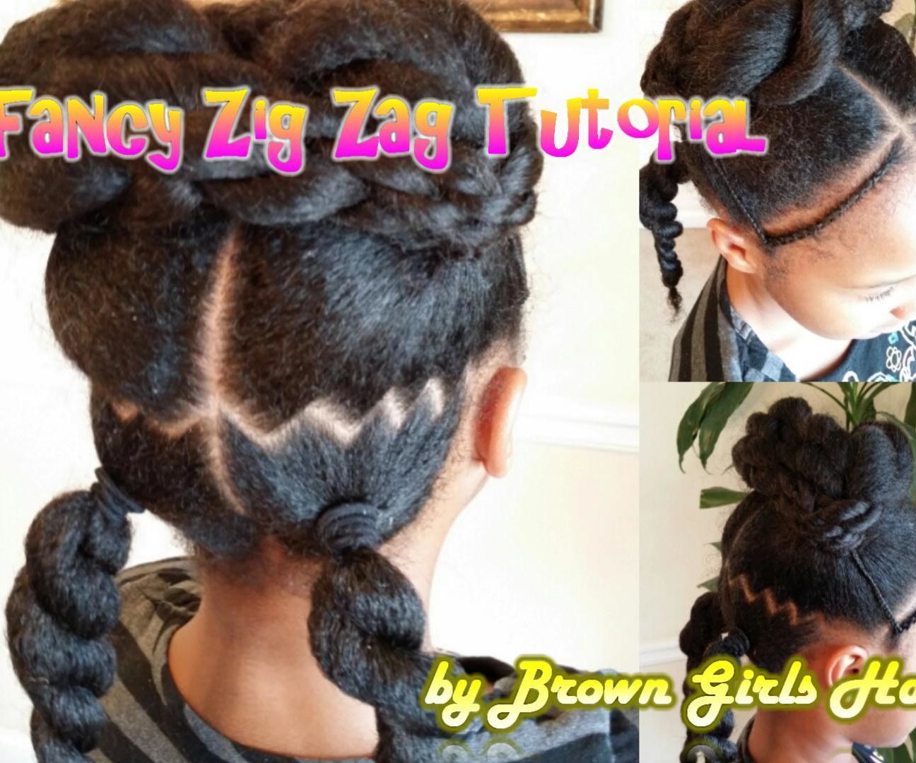 Cute Zig Zag Hairstyle for Girls - Instructables