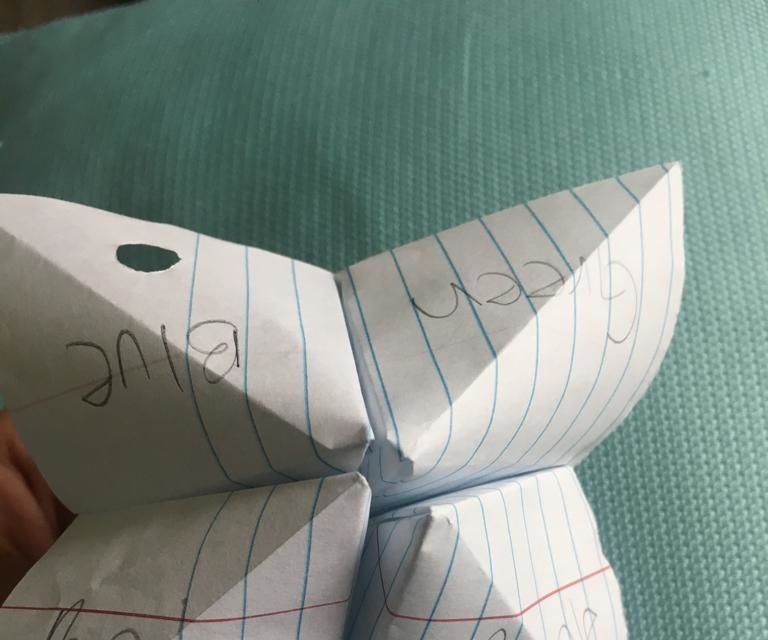 Fortune Teller 15 Steps Instructables