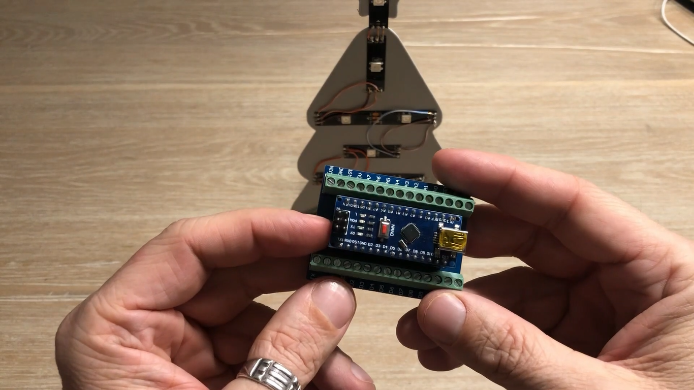 How to Create LED Arduino 3D Printed Christmas Tree Lamp : 7 Steps ...