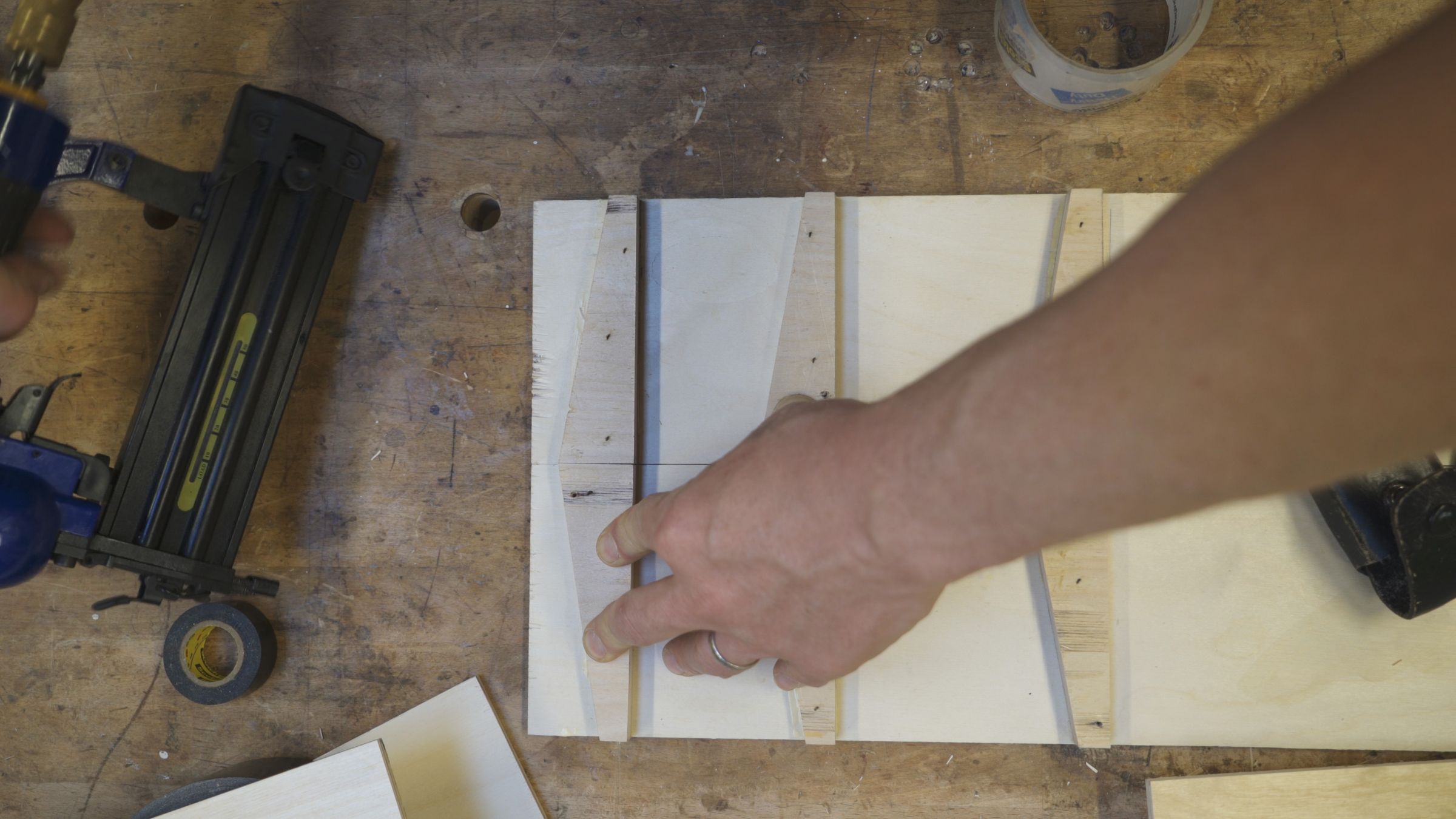 Super Simple Tape-Roll Storage Rack : 10 Steps (with Pictures ...