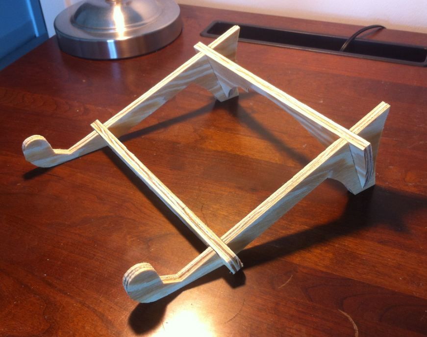 Laptop Stand Cut With Shopbot : 4 Steps - Instructables