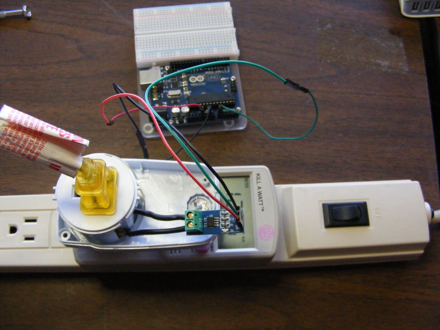 Simplified Arduino AC Current Measurement Using ACS712 Hall Effect ...