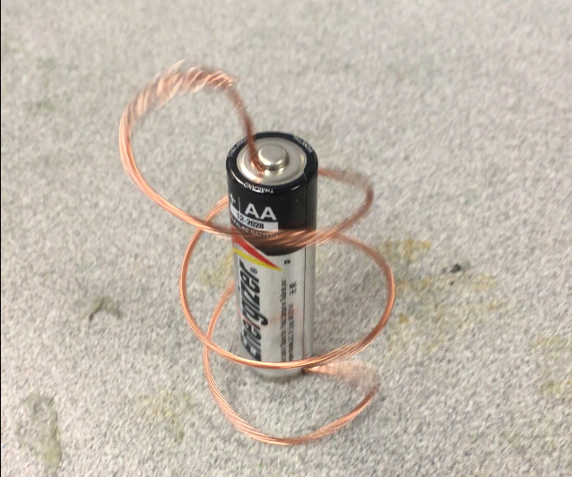 DIY Homopolar Motor (Make Battery Spin) : 4 Steps - Instructables
