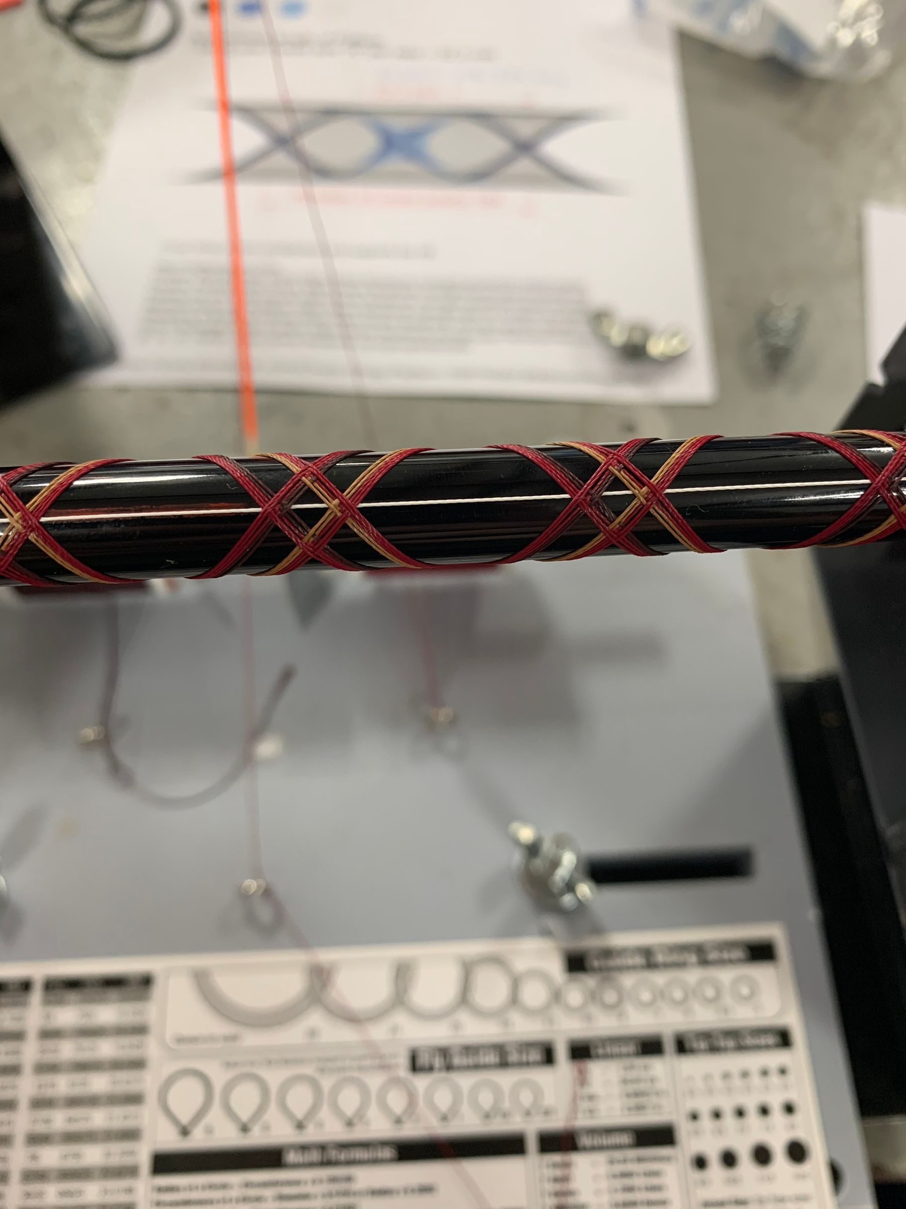 Custom Fishing Rod Thread Art : 15 Steps (with Pictures) - Instructables