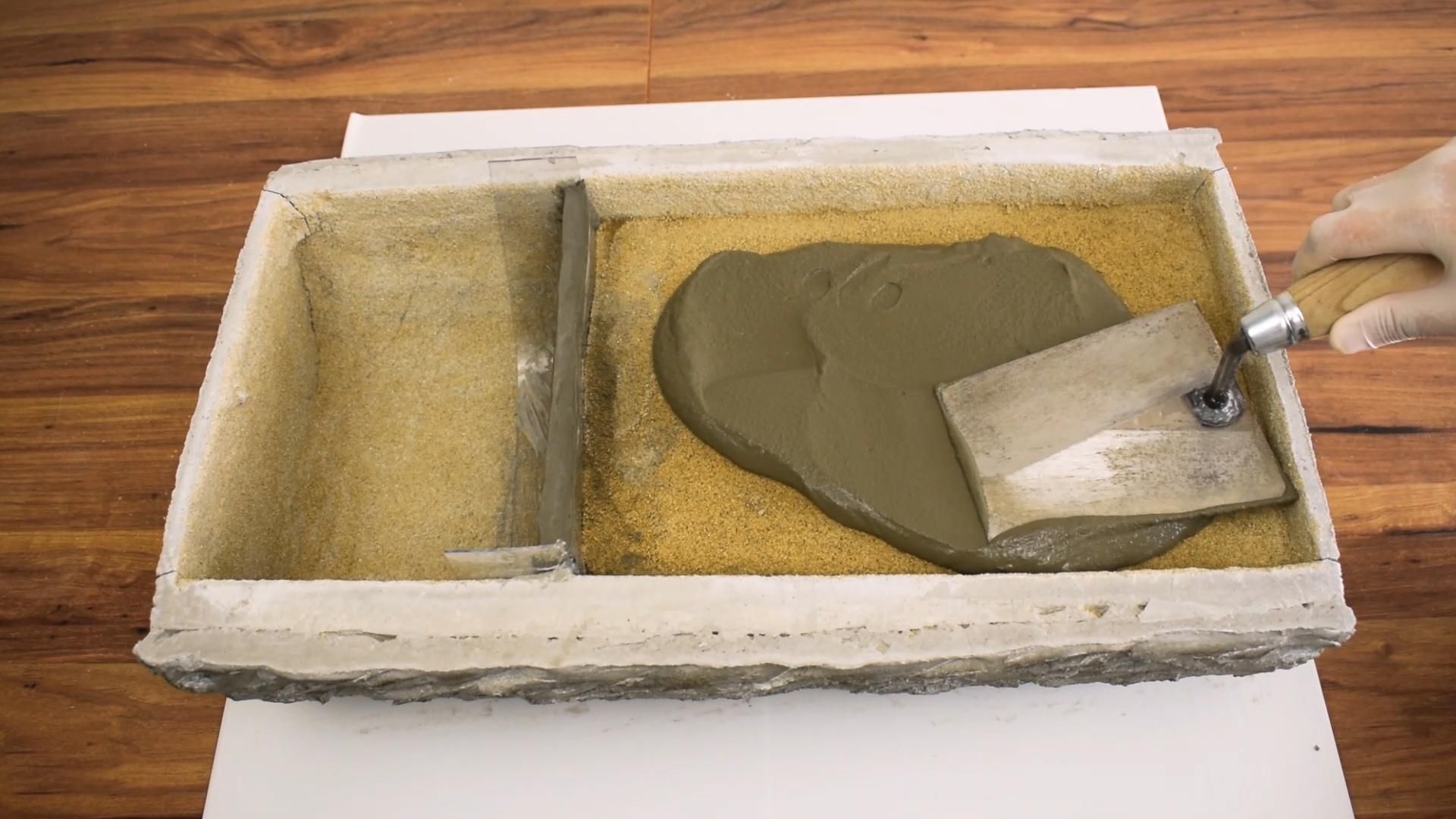 Concrete Tree Log Waterfall Fountain : 15 Steps (with Pictures ...