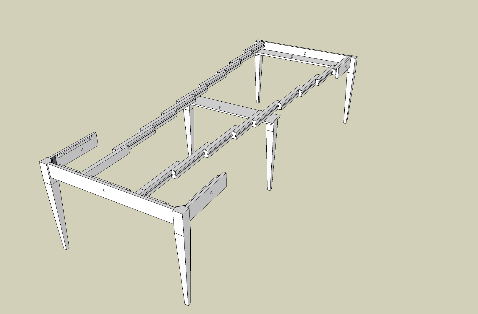 Expandable Formal Dining Table That Seats Ten and Fits in a Closet : 22 ...