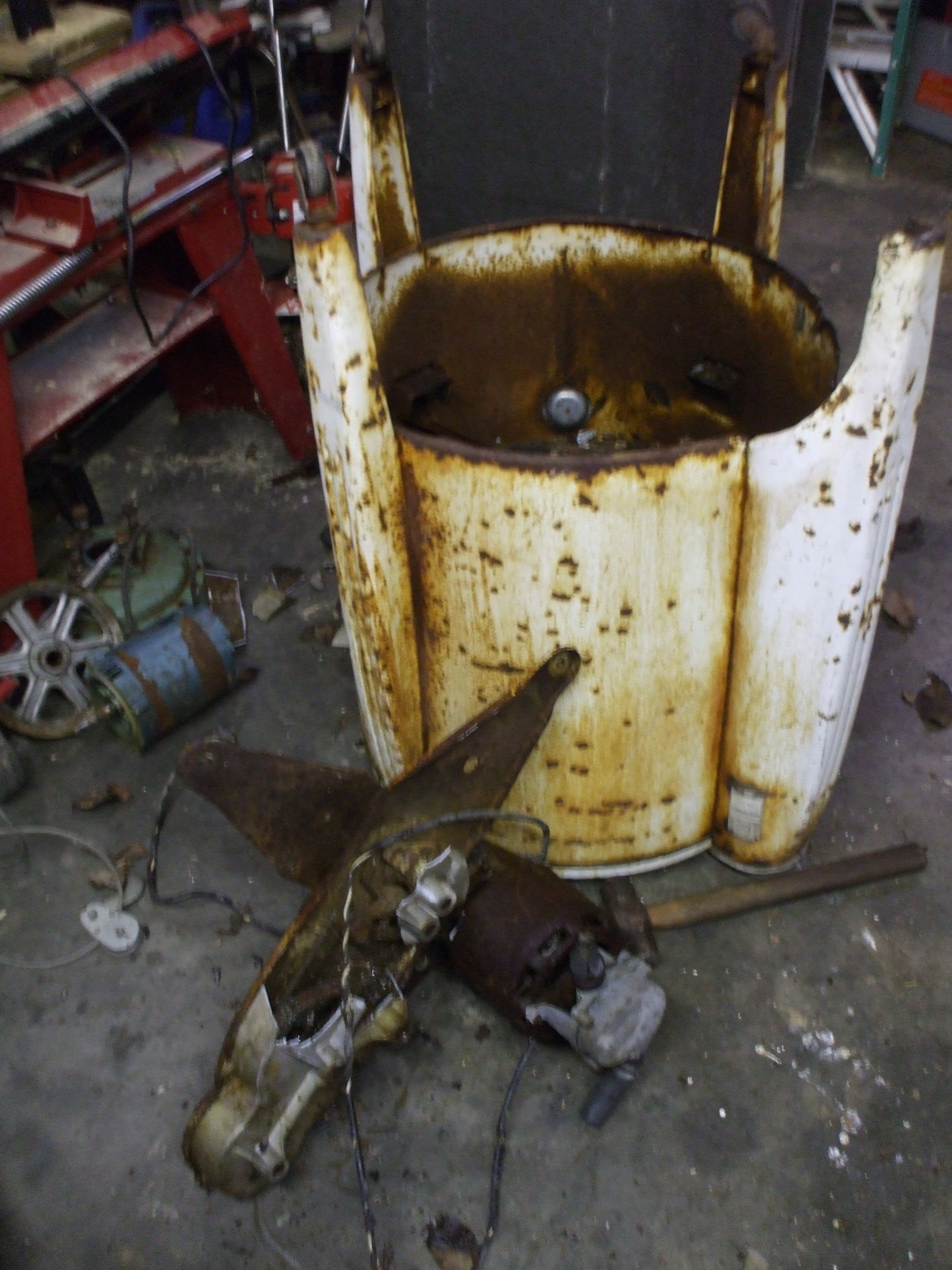 Building a Honey Extractor (using an 'antique' Washing Machine) : 15 ...