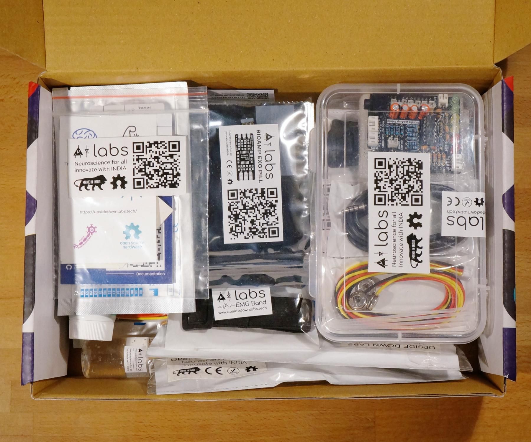 EMG With Arduino UNO R4 WiFi and DIY Neuroscience Kit From Upside Down ...