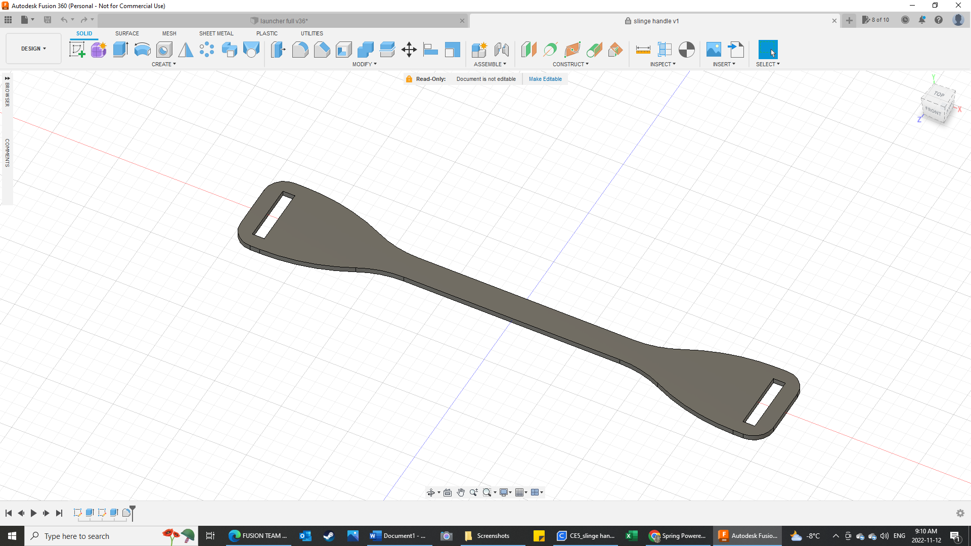 Spring Powered Thing Launcher : 3 Steps - Instructables