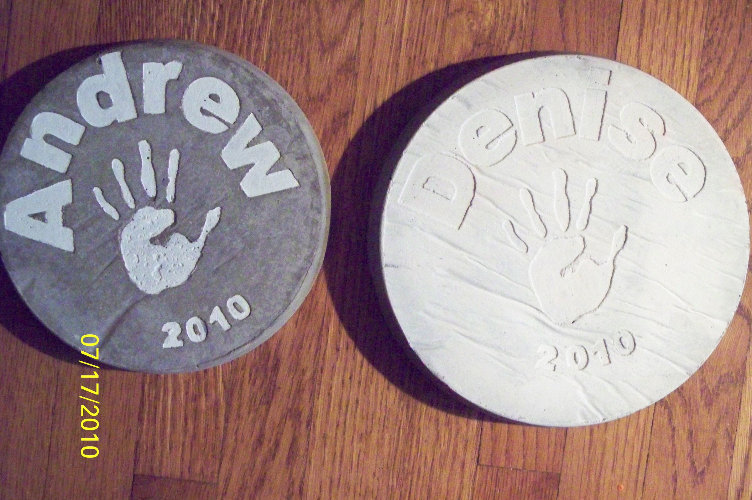 Making "Forever" Hand Print Stones : 9 Steps - Instructables