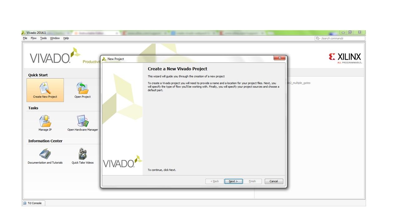 Getting Started With Xilinx Vivado W/ Digilent Nexys 4 FPGA 1 - Build ...
