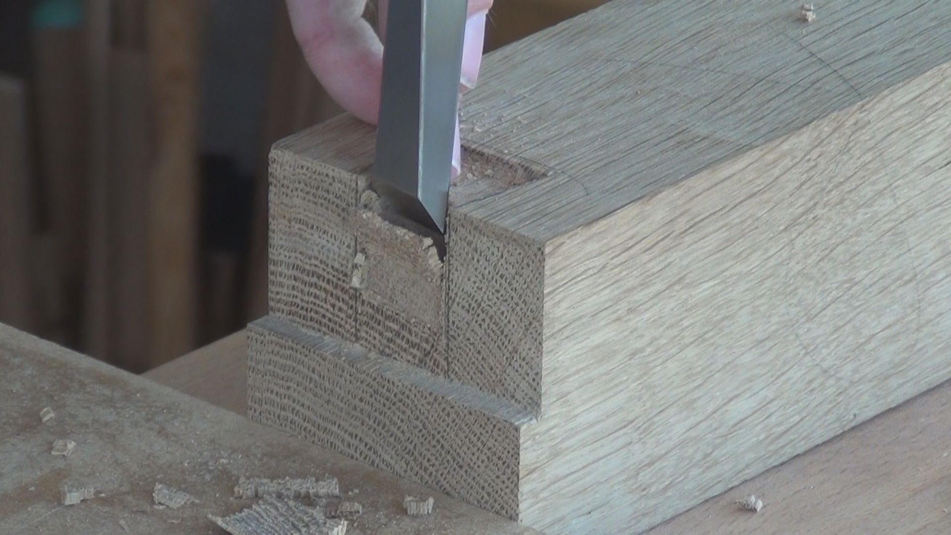 Cut a Stepped Dovetail Splice (Koshikake Aritsugi) : 7 Steps (with ...