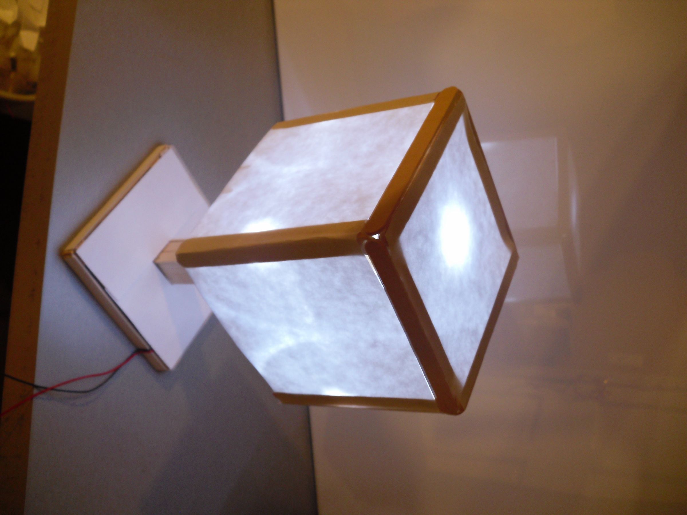 Led Popsicle Stick Lamp - Instructables