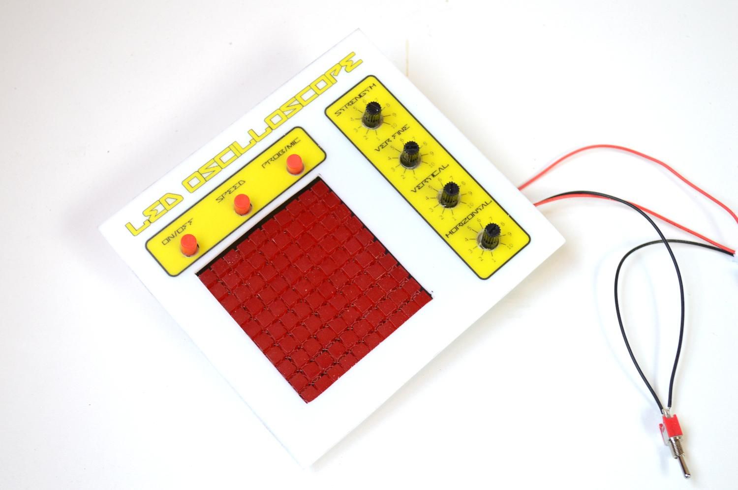 100 LED Oscilloscope : 12 Steps (with Pictures) - Instructables