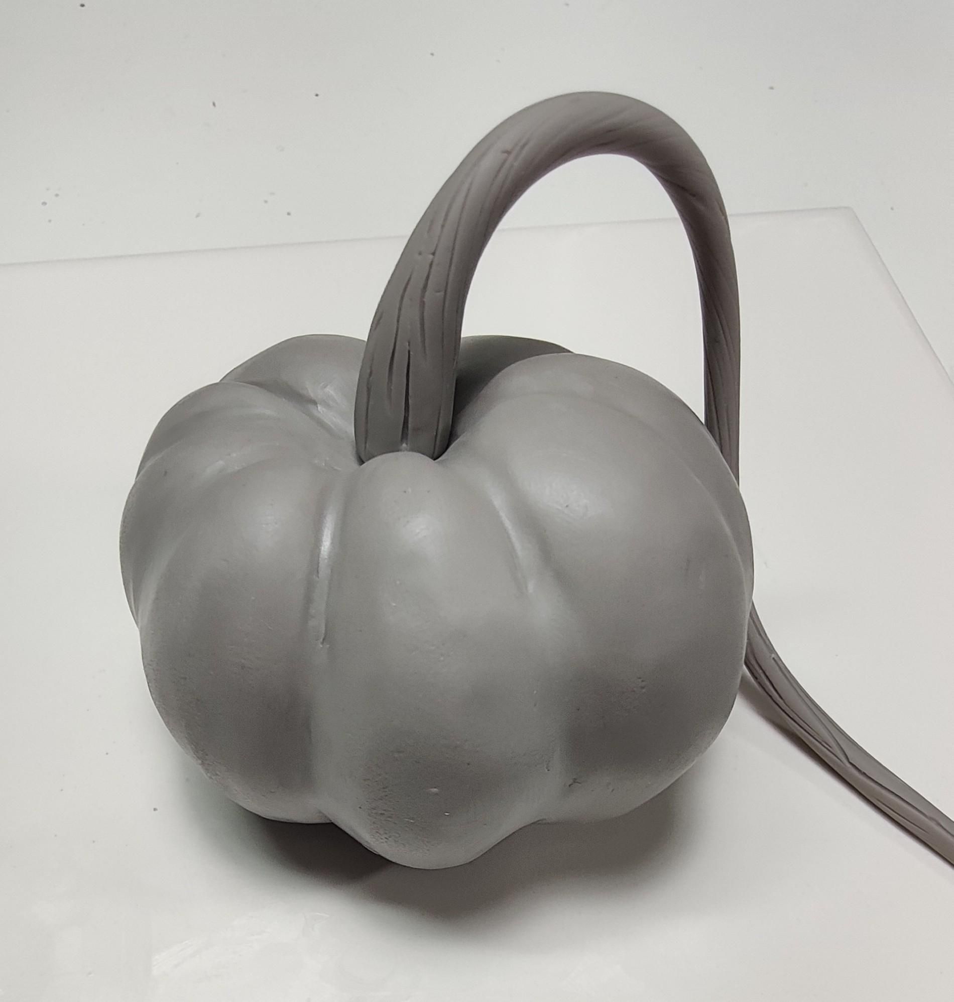 Sculpting and Painting a Polymer Clay Jack-O'-Lantern : 7 Steps (with ...