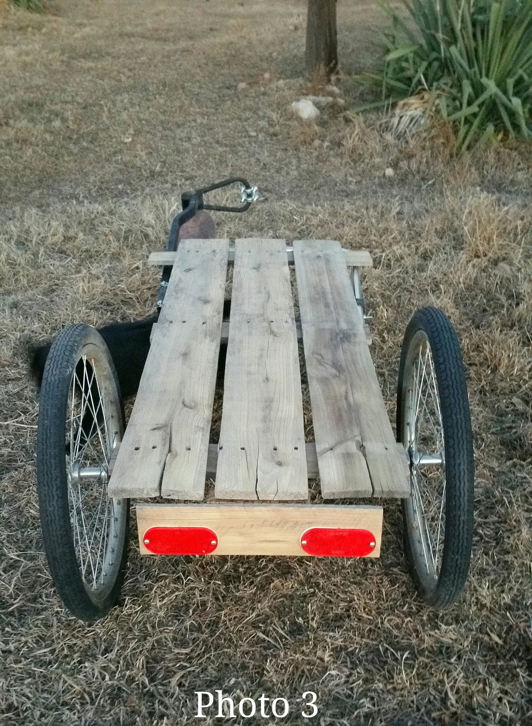 Flatbed Bicycle Trailer : 15 Steps (with Pictures) - Instructables