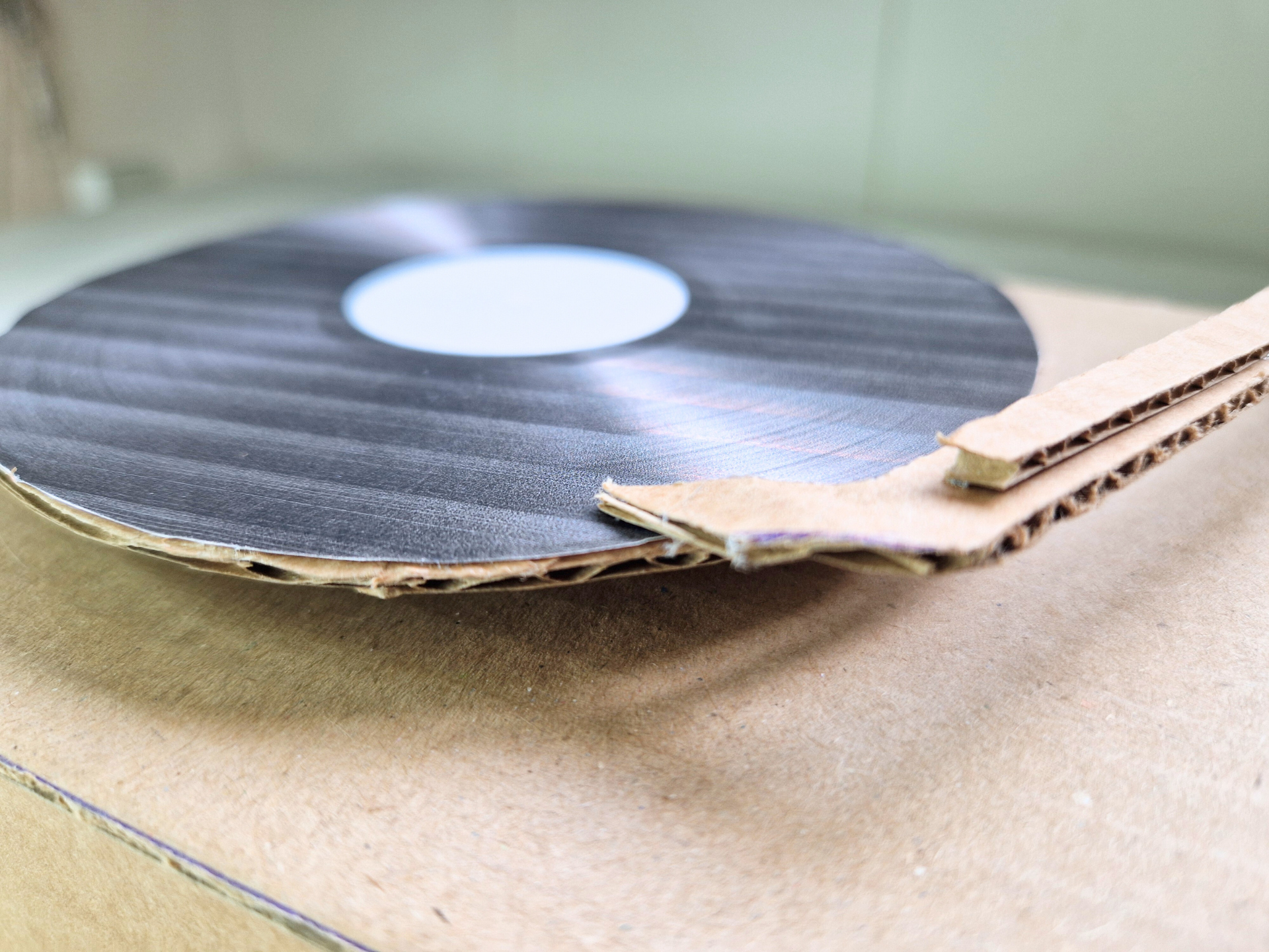 Build Your Own Working Cardboard Record Player : 9 Steps (with Pictures ...