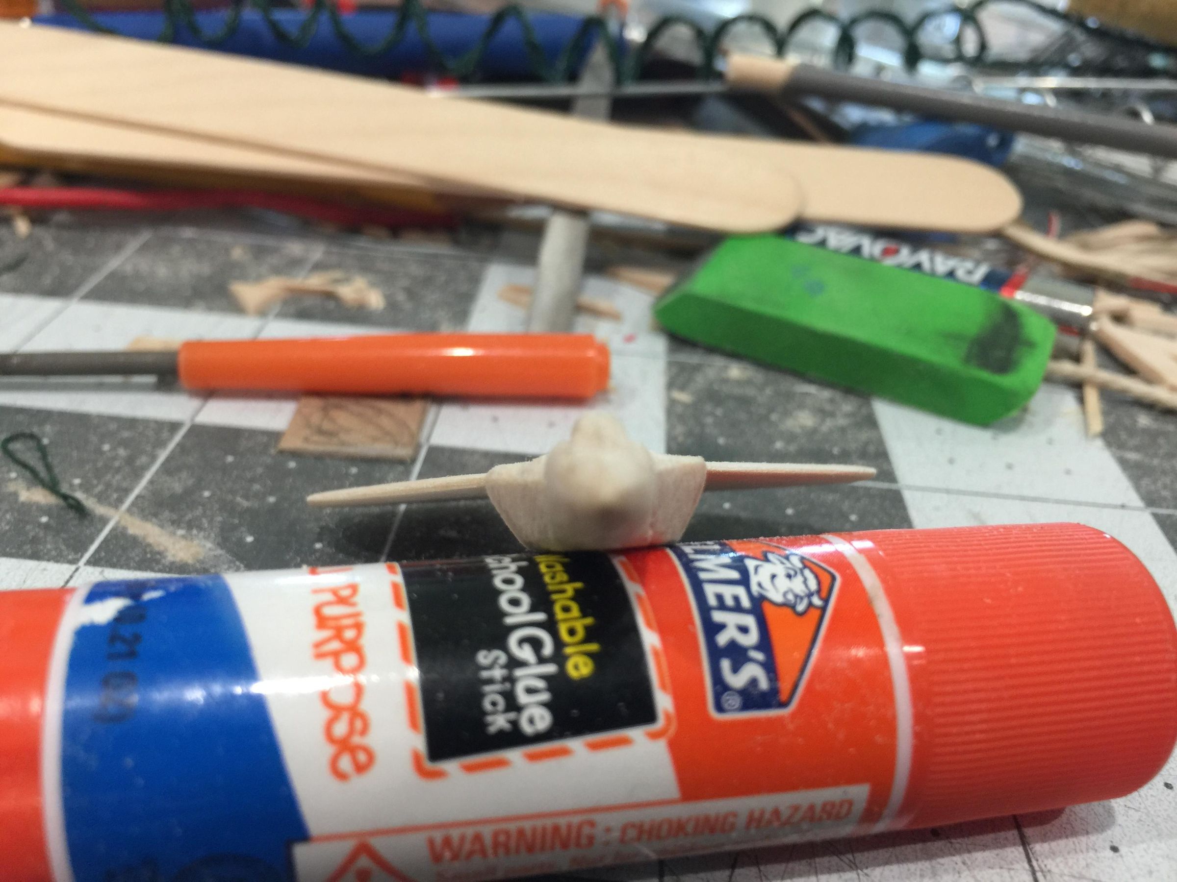 F-22 Raptor Out of Popsicle Sticks : 5 Steps (with Pictures ...