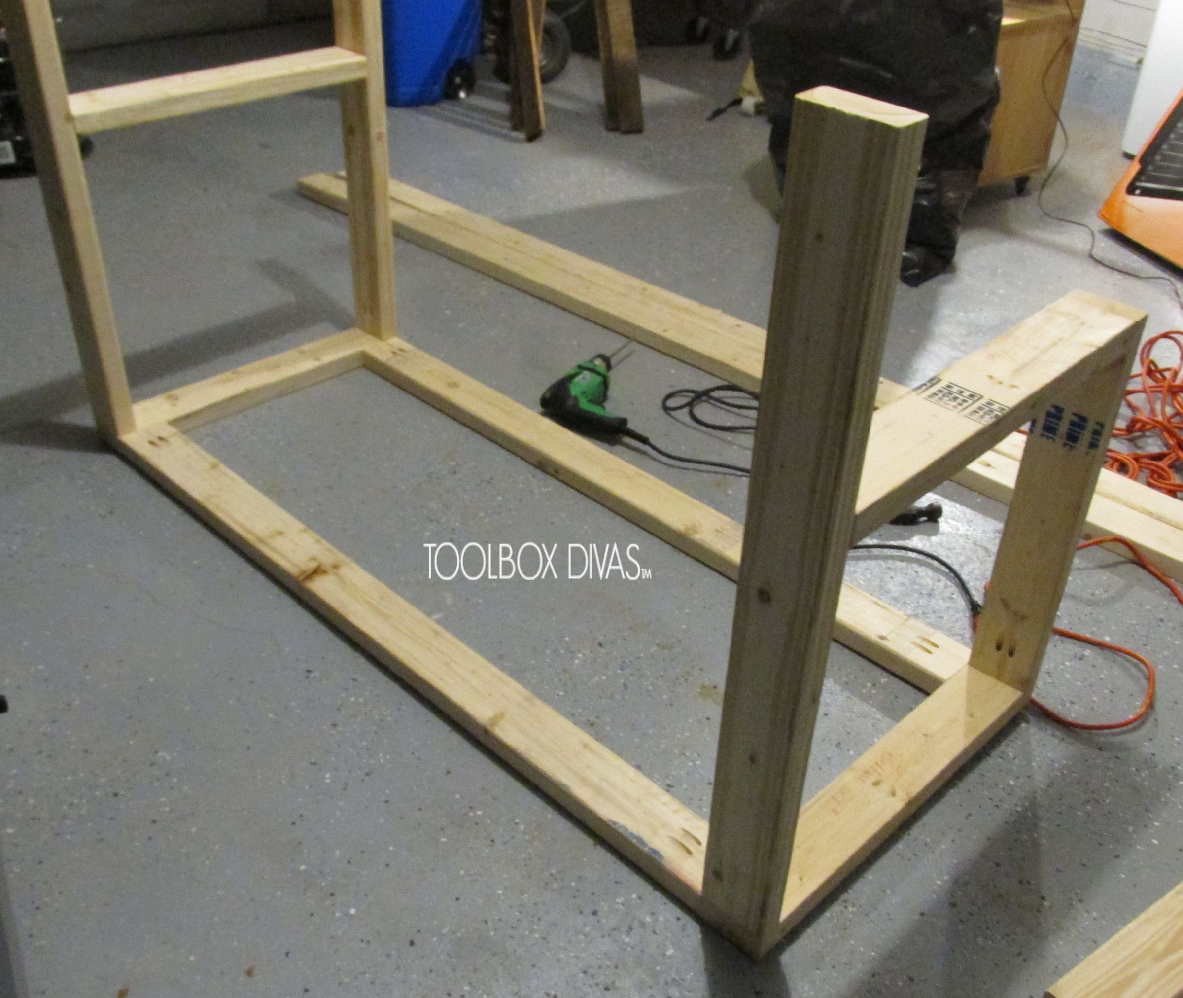 Table Saw Workbench With Wood Storage : 19 Steps (with Pictures ...