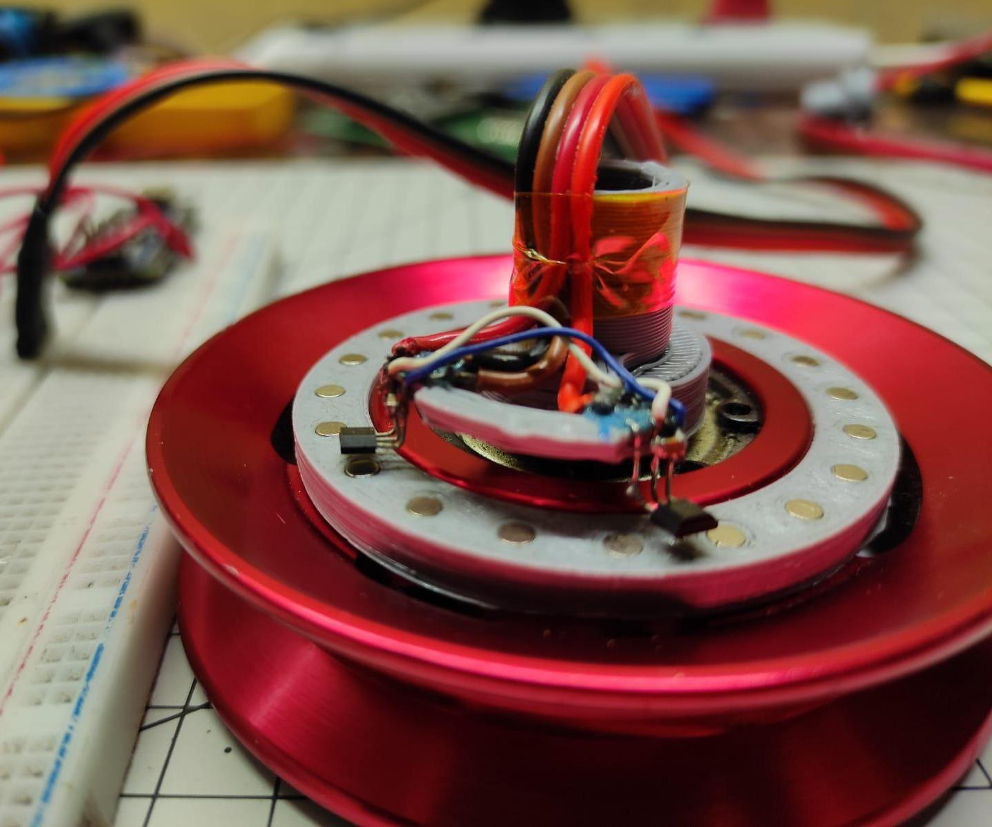 DIY Encoded Pulley and Guide to Make Encoder With Hall Sensors & Magnets : 7 Steps - Instructables