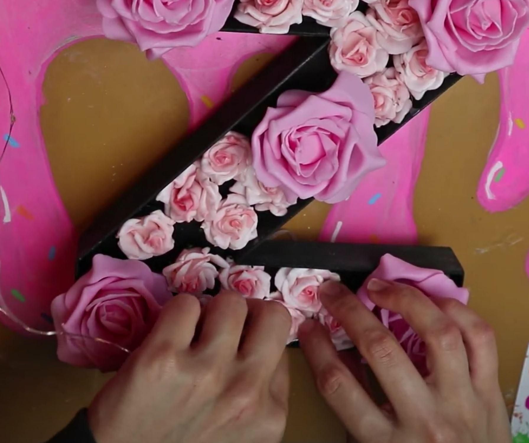 Light Up Floral Monogram Letter : 5 Steps - Instructables