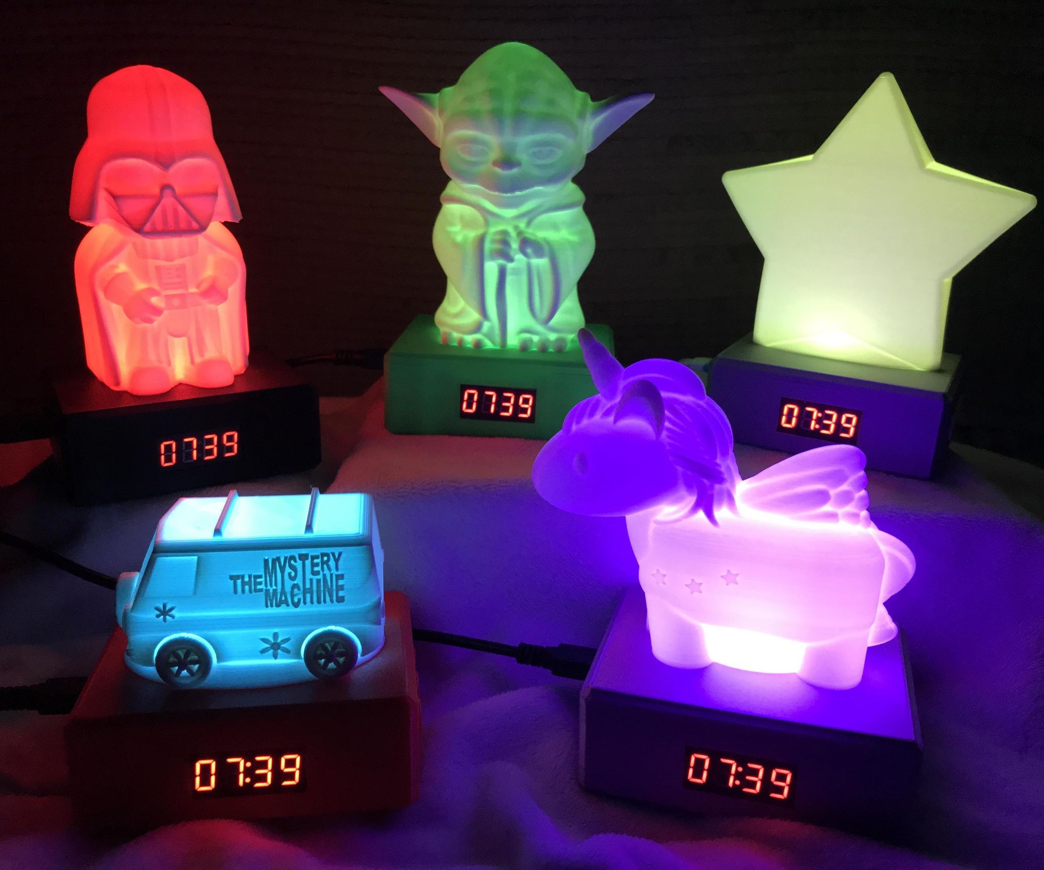 Kids Light Up Clock 2.0 : 6 Steps (with Pictures) - Instructables