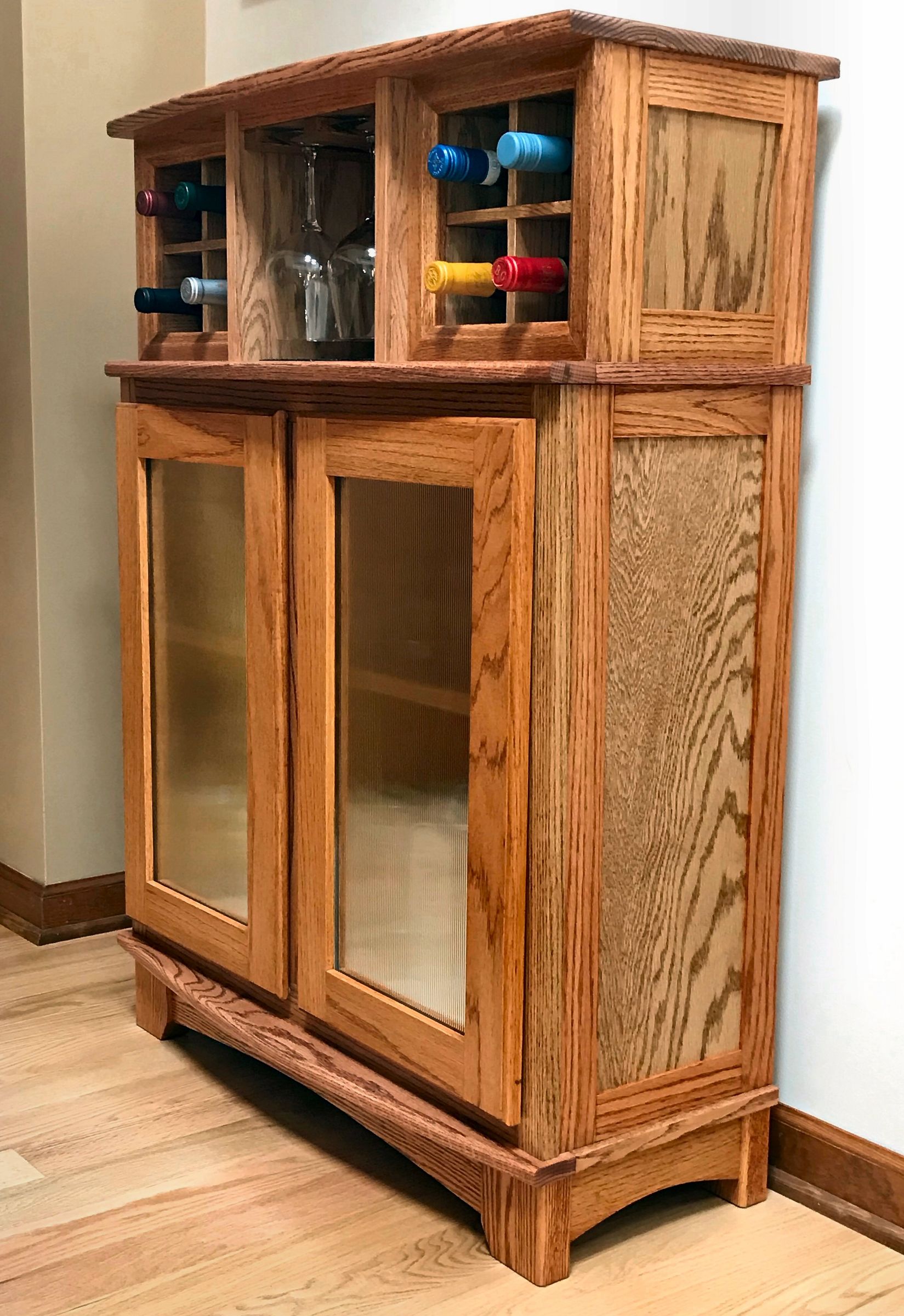 How to Build a Custom Wine & Liquor Cabinet : 7 Steps (with Pictures ...