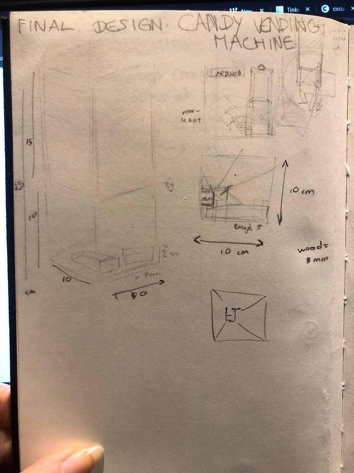 Arduino Mini Candy Vending Machine That Plays Music : 5 Steps ...