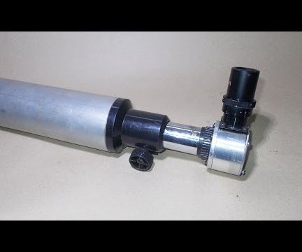 Homemade 90 Degree Image Erecting Prism DIY Refractor Telescope ...
