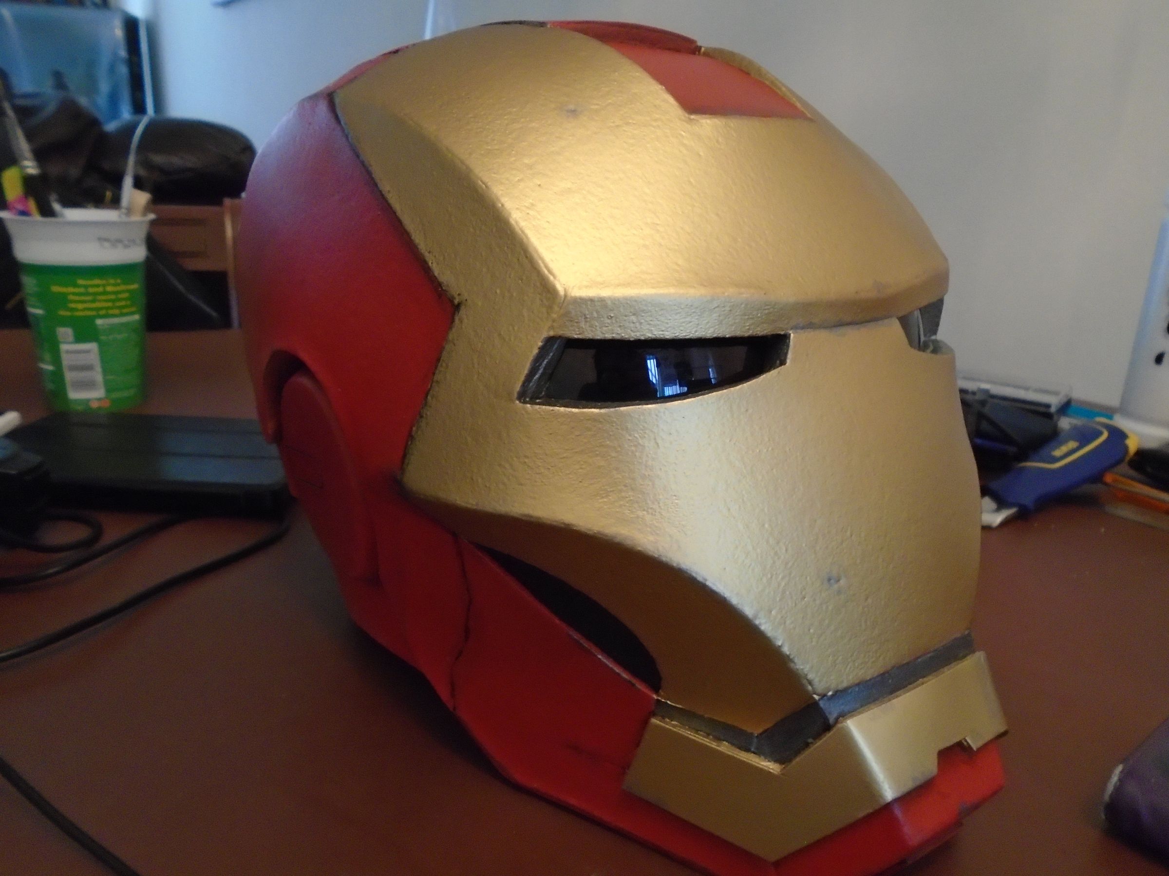 Build an Iron Man Helmet for Cheap! : 10 Steps (with Pictures ...