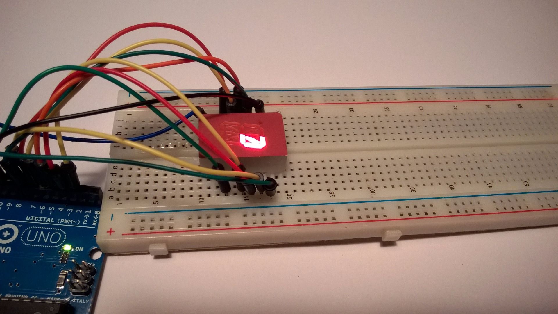 Bits4Bots - Message on an Alphanumeric Display Using Arduino : 3 Steps ...