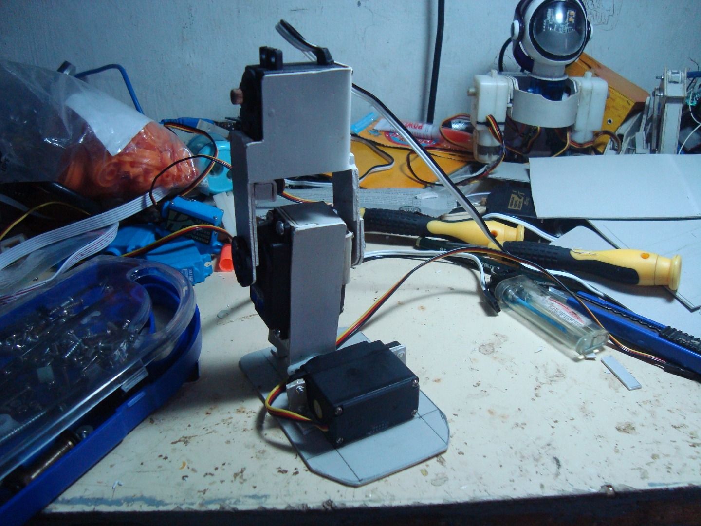 Making a Lowcost Humanoid Robot Made From PVC Water Pipe Material ...
