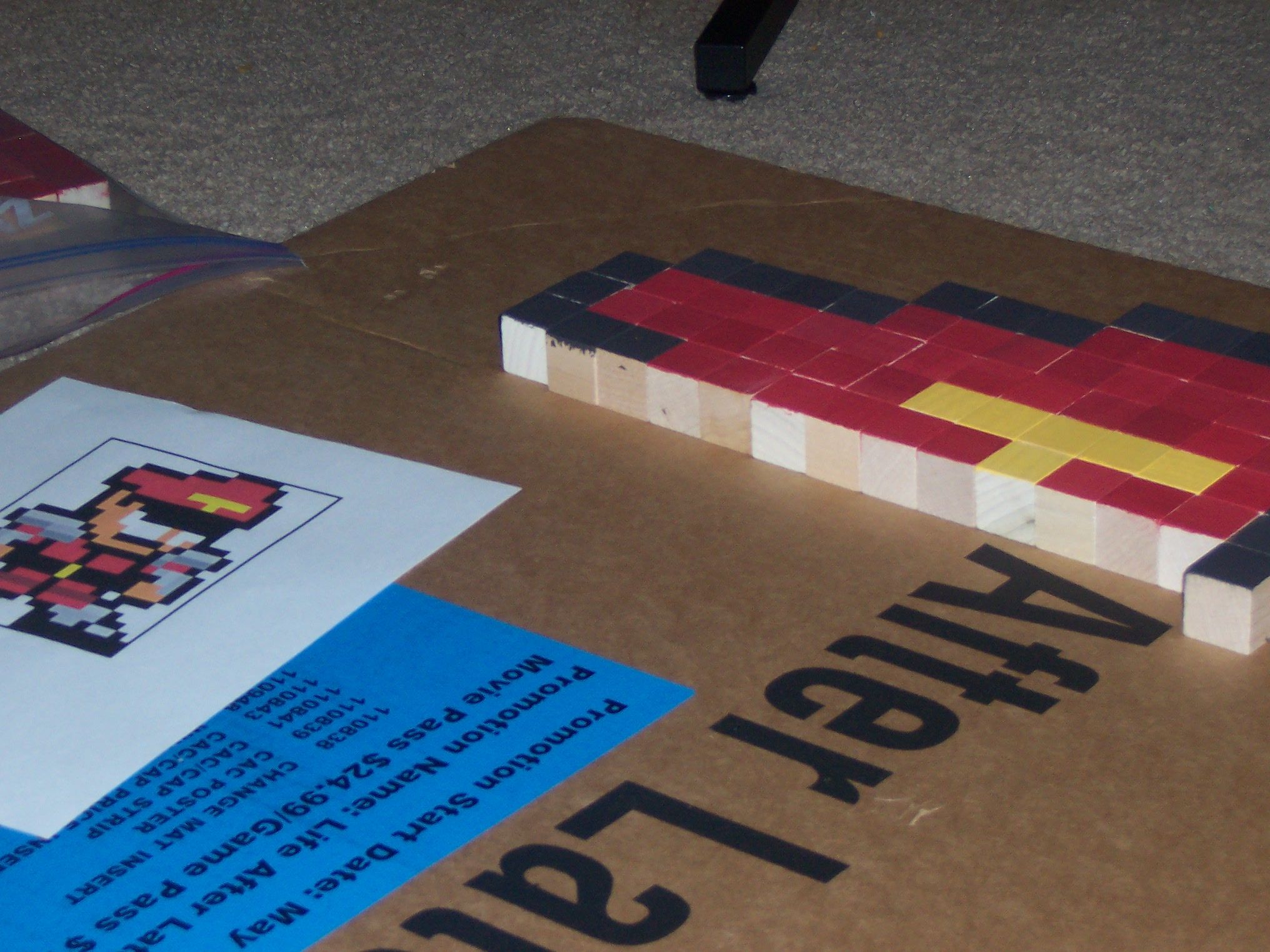 3D 8-Bit M. Bison Sprite Sculpture : 7 Steps - Instructables