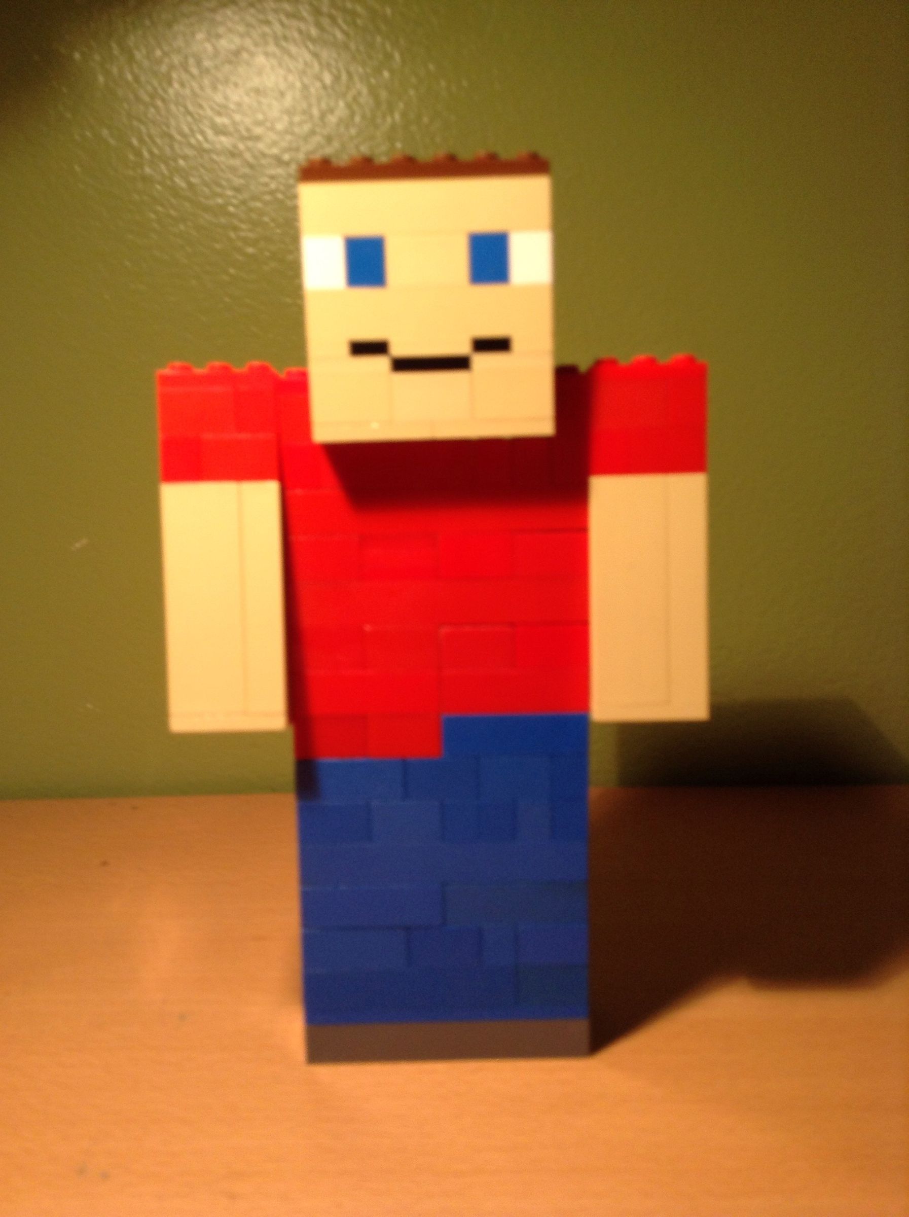 Original Minecraft Lego Steve : 4 Steps - Instructables