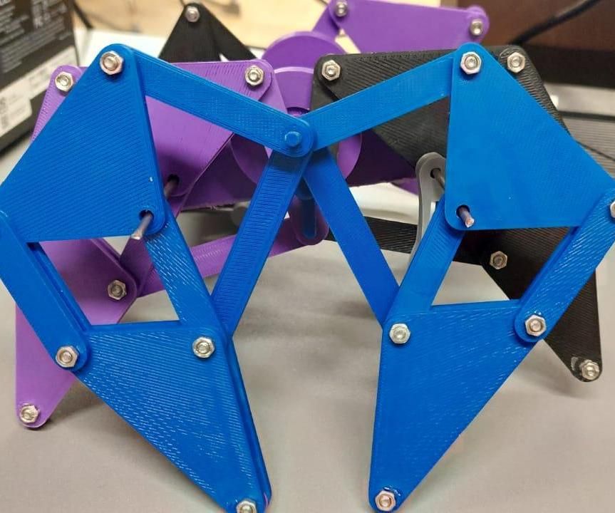 3D Printed Strandbeest Walking Robot - WIP : 4 Steps - Instructables