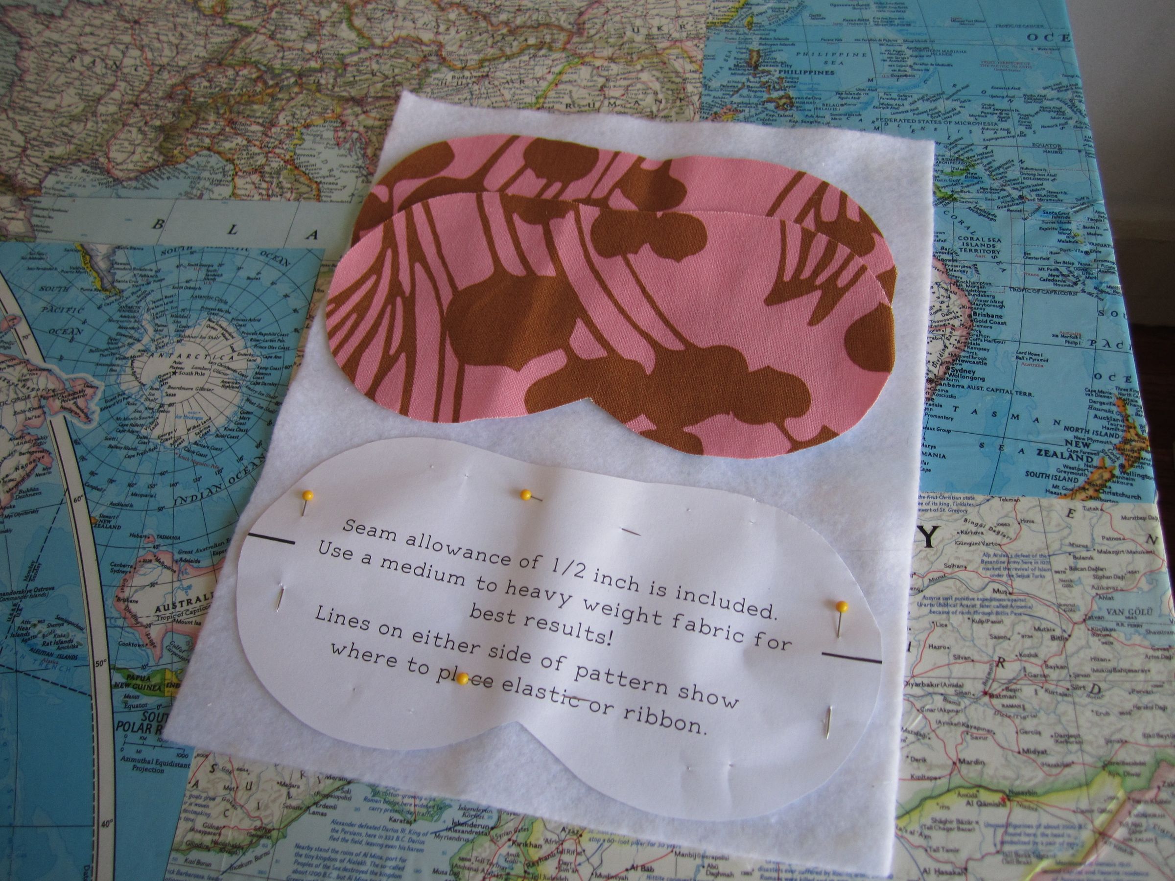Eye Mask + Pattern : 6 Steps (with Pictures) - Instructables
