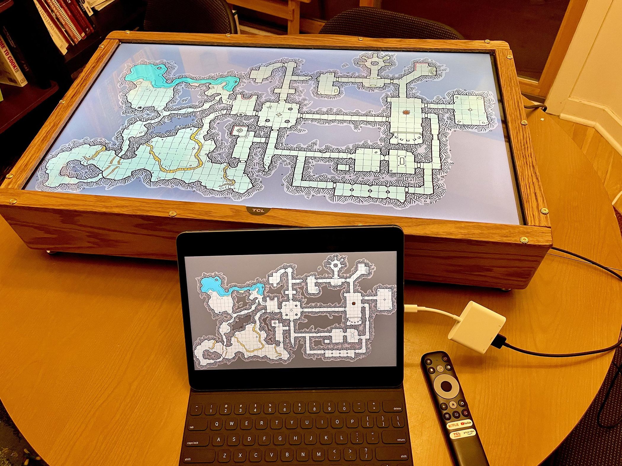 RPG Tabletop Flat Screen Map Case : 12 Steps (with Pictures ...