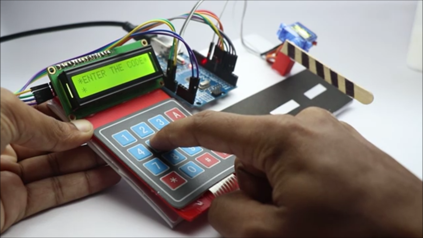 Arduino Password Gate Lock System in a Simple Way : 5 Steps (with Pictures) - Instructables