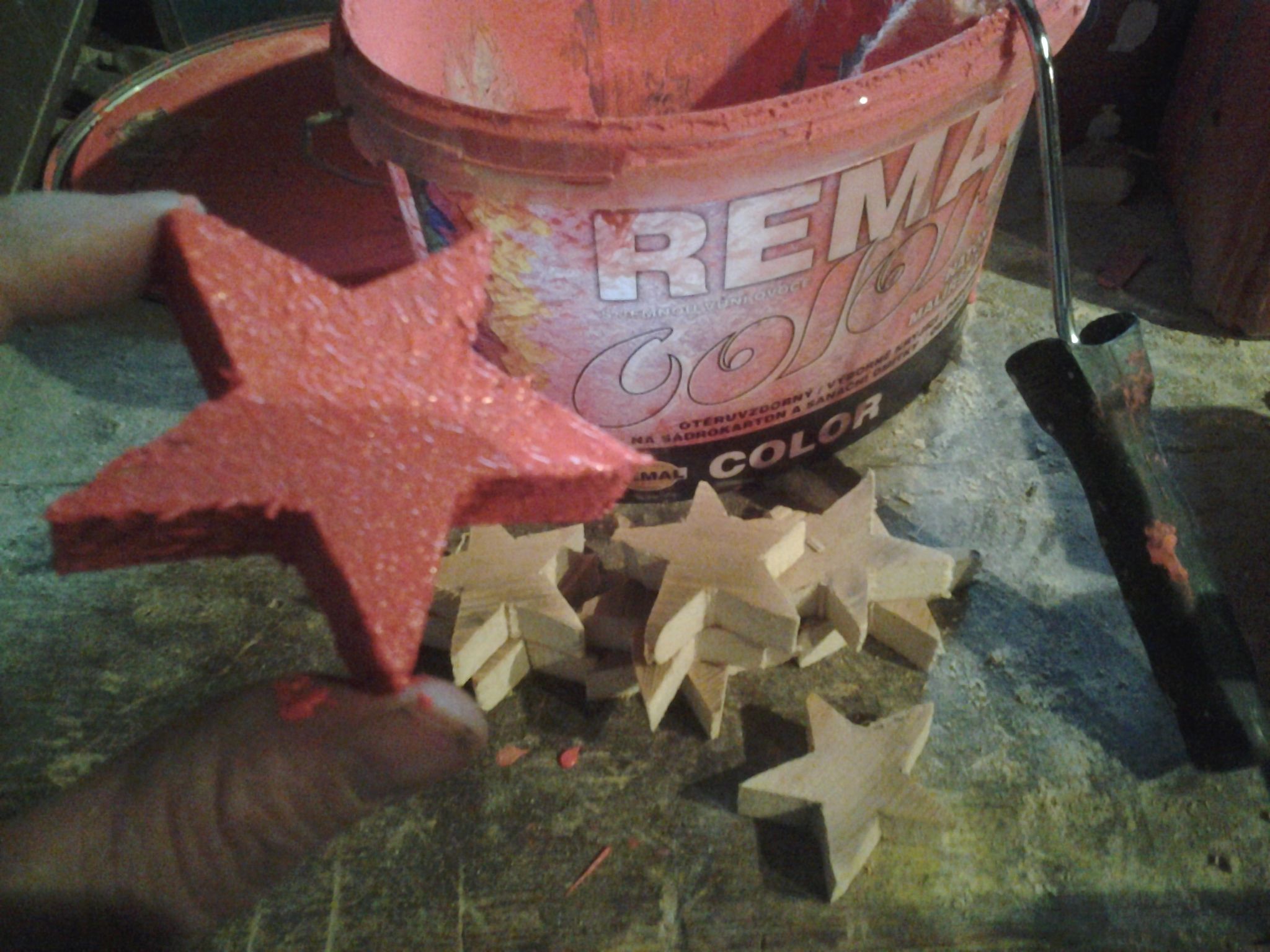Simple to Make... Rustic Wooden Star Christmas Tree Decorations : 6 ...