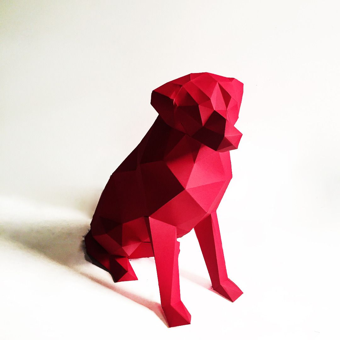 Labrador Papercraft - Instructables
