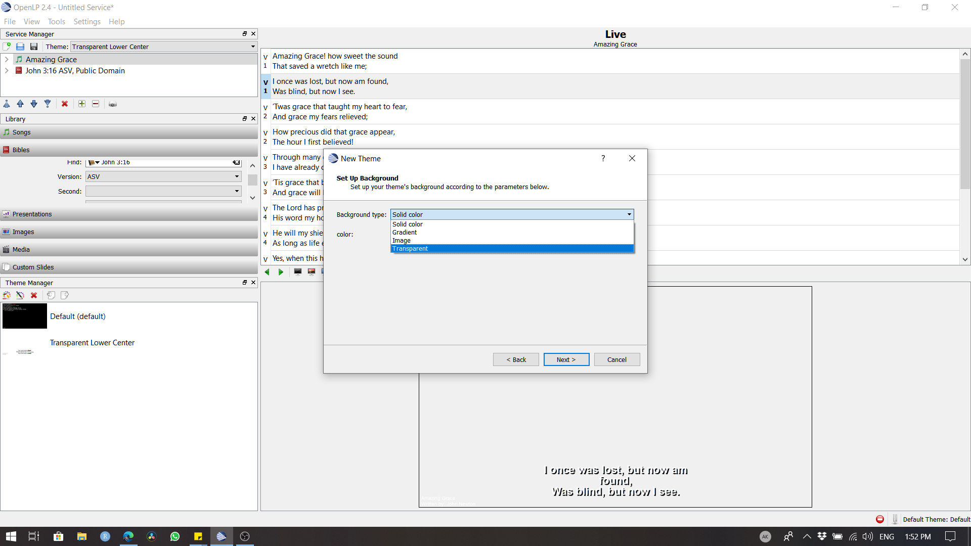 Lyrics Overlay on OBS Studio Using OpenLP : 10 Steps - Instructables