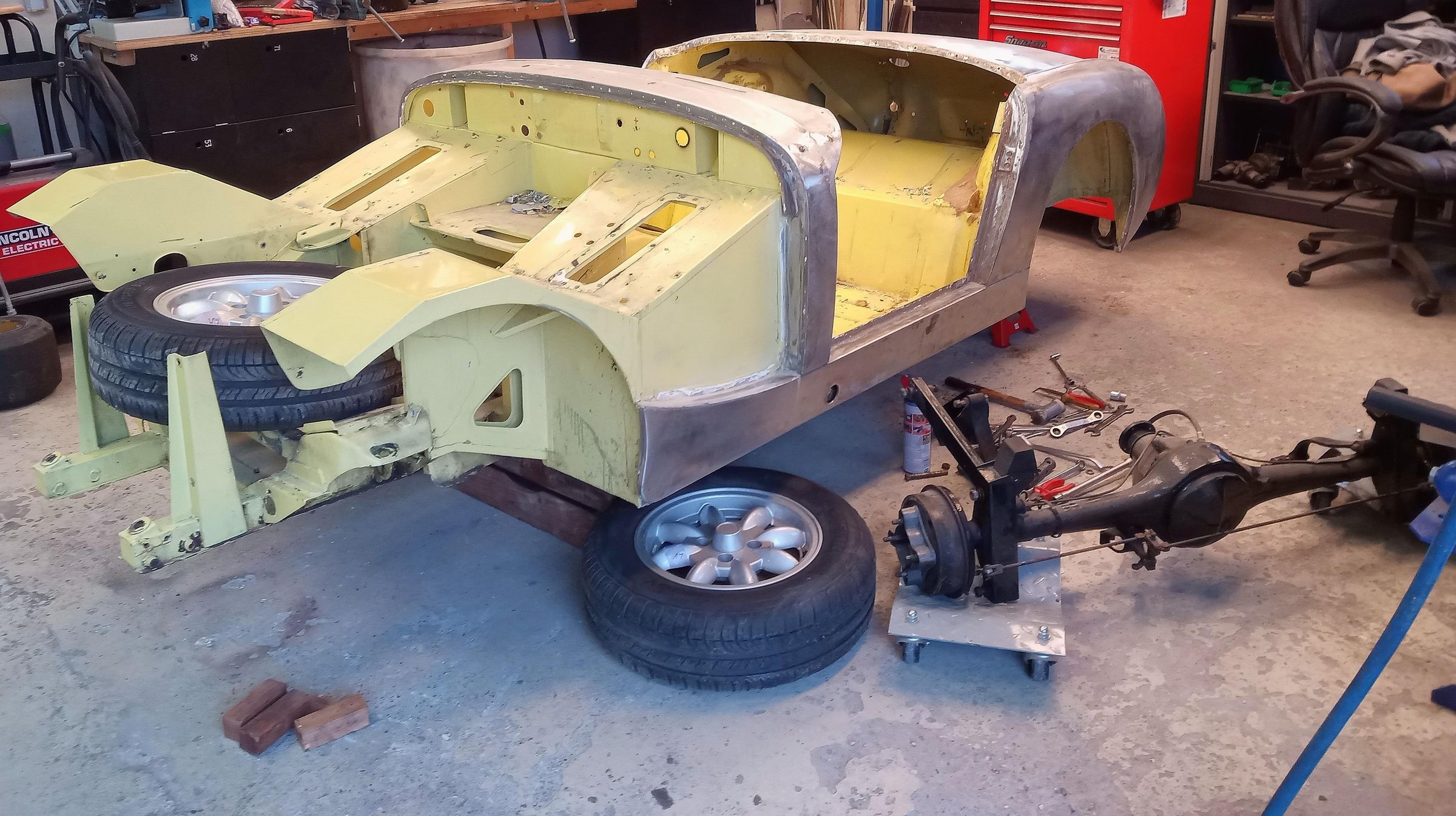 How a Respray Turned Into a Full Restoration of a 1959 Austin Healey ...