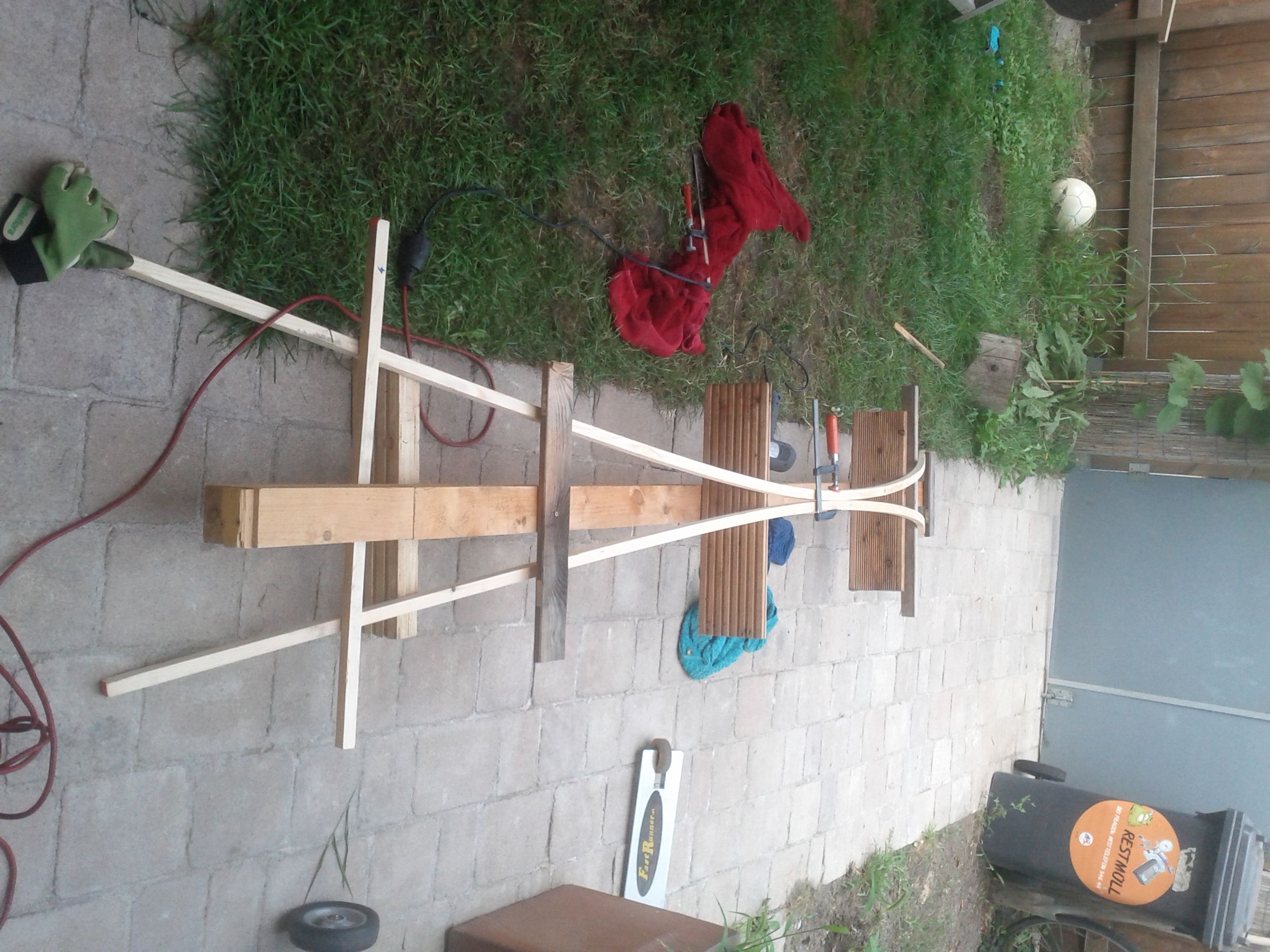 240cm Skin on Frame Sailing Pram With Mirage Drive : 7 Steps (with ...