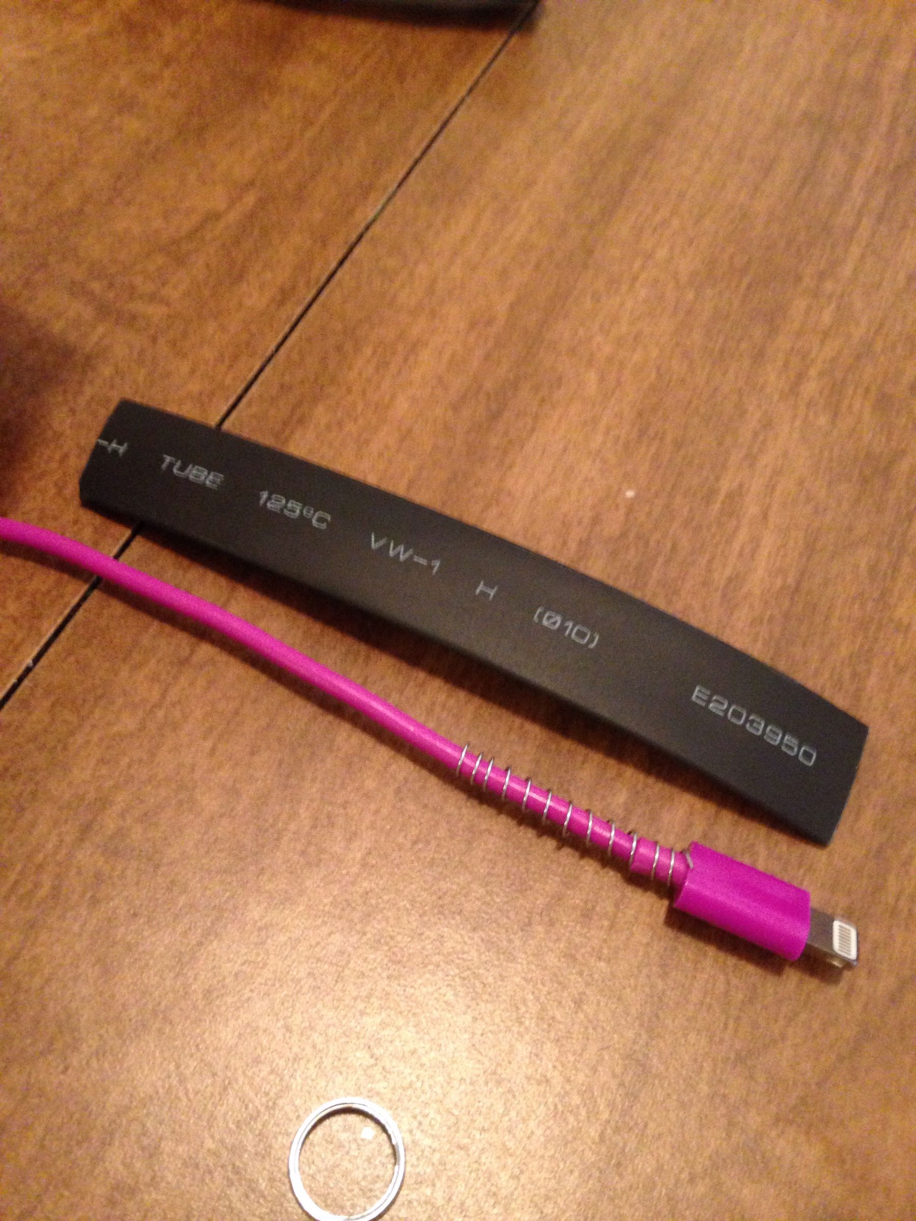 Beefed Up IPhone Cable : 3 Steps (with Pictures) - Instructables