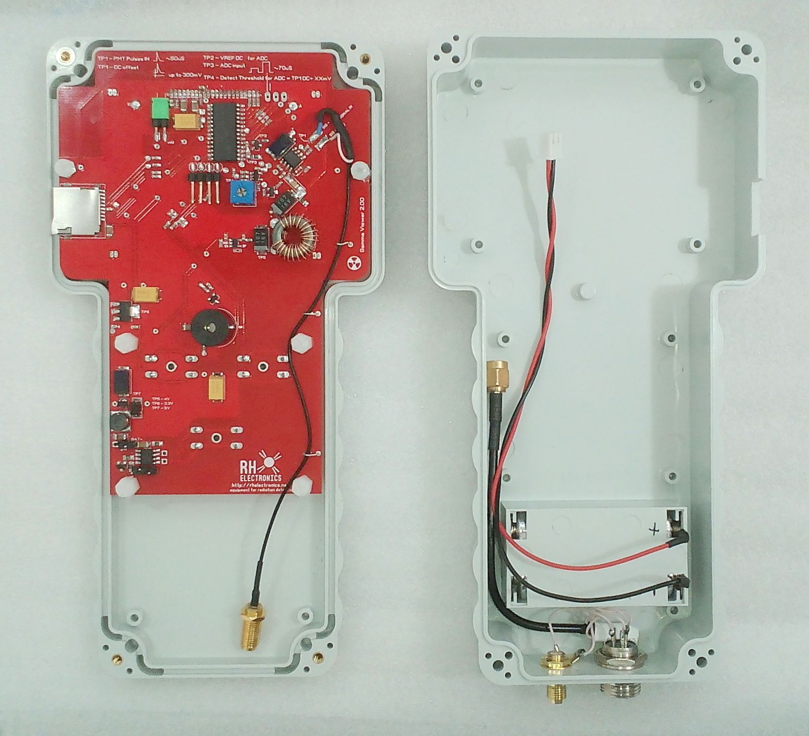 Multi Channel Analyzer MCA With Gamma Spectroscopy NaI(Tl) Detector : 5 ...