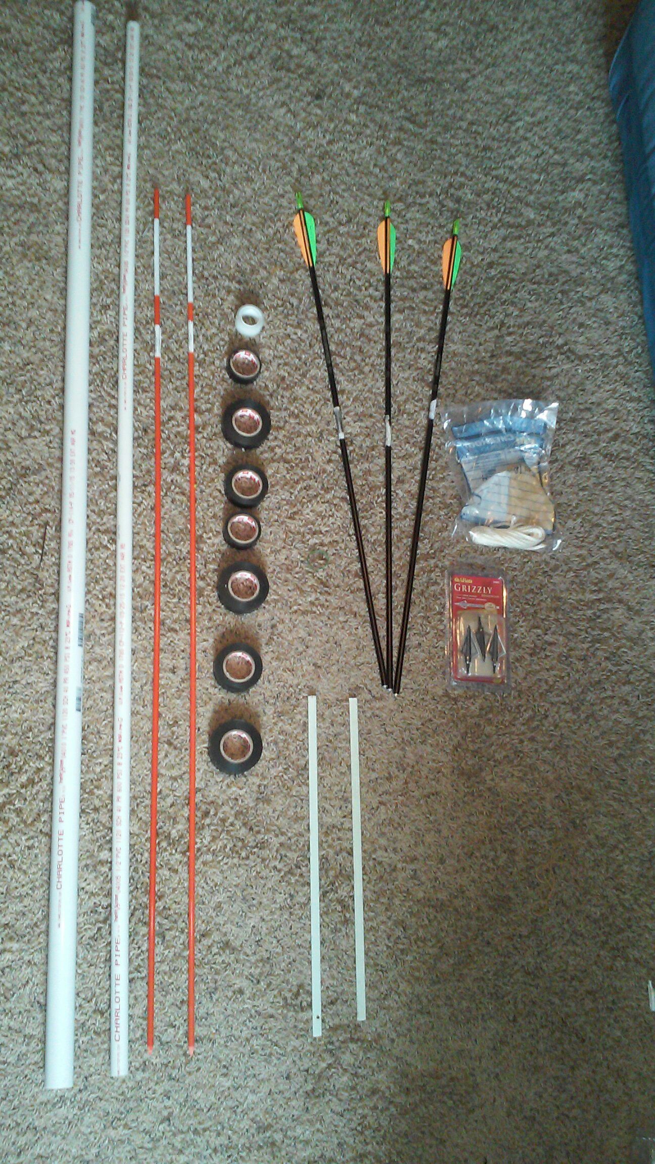 DIY PVC Bow 75+ Lb Draw! : 7 Steps (with Pictures) - Instructables
