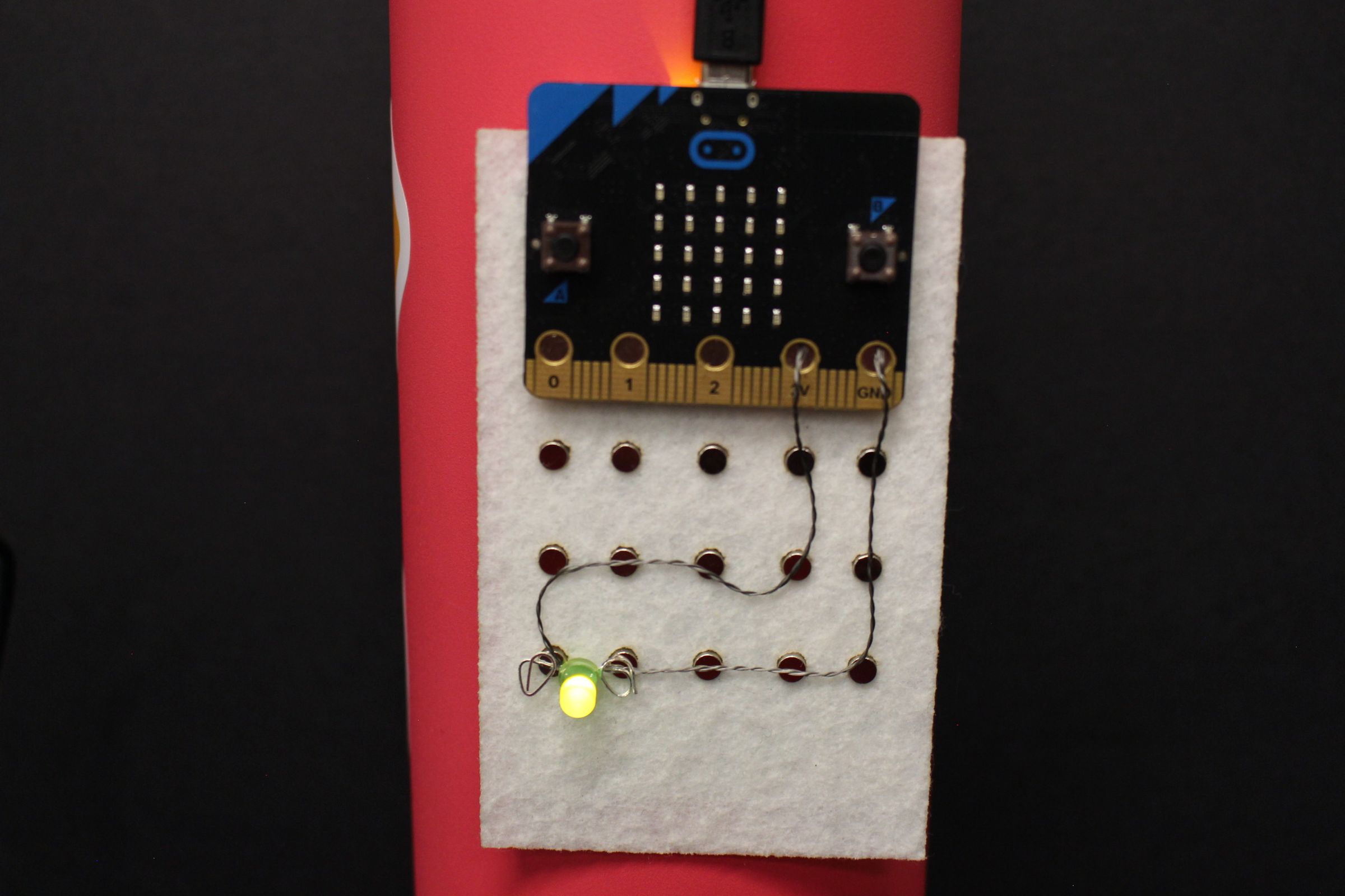 The ThreadBoard: Micro:bit E-Textile Prototyping Board : 5 Steps (with ...