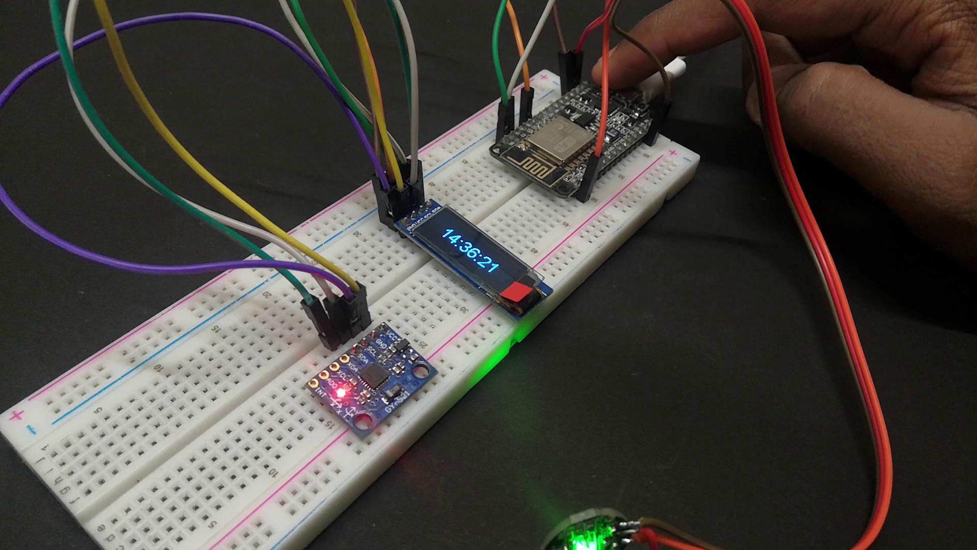 Smart Fitness Watch With ESP8266 [VScode] : 20 Steps (with Pictures ...